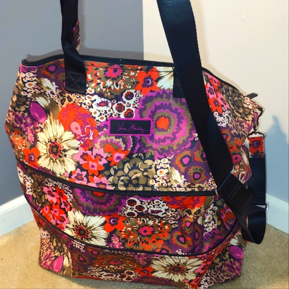 Vera Bradley | Bags | Vera Bradley Large Tote Bag Weekender Style ...